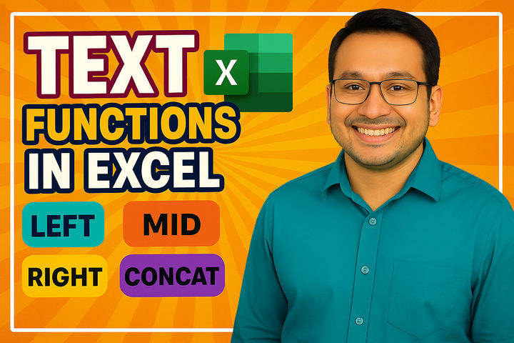 Working with Excel Text Functions - Juno School