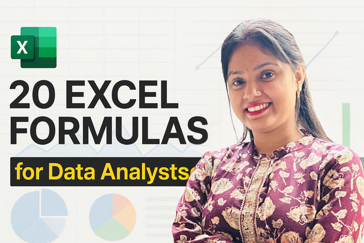 20 Excel Formulas for Data Analysts - Juno School