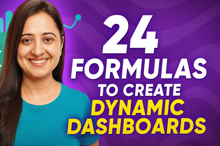 Create Dynamic Dashboards with Excel - Hindi - Juno School